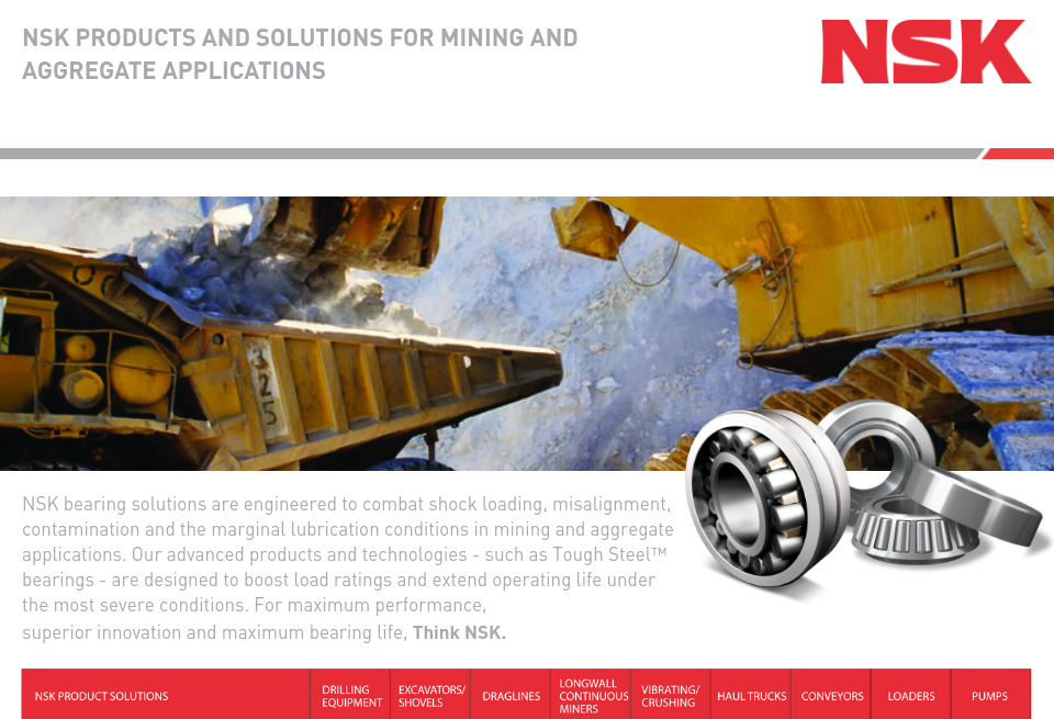 NSK Corporation - Mine Magazine | Issue 79 | April 2019