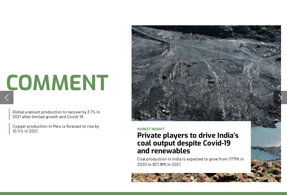 Comment - Mine | Issue 107 | August 2021