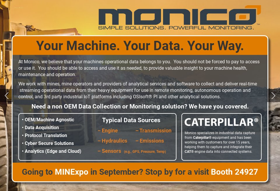 Monico Inc - Mine | Issue 107 | August 2021