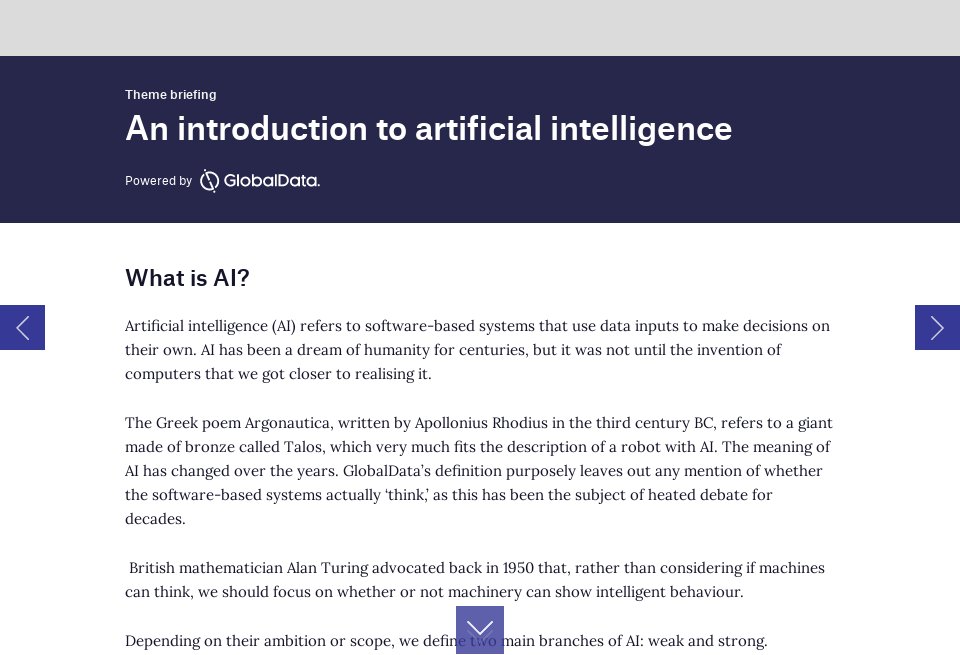 An introduction to artificial intelligence - Mine | Issue 131 | August 2023