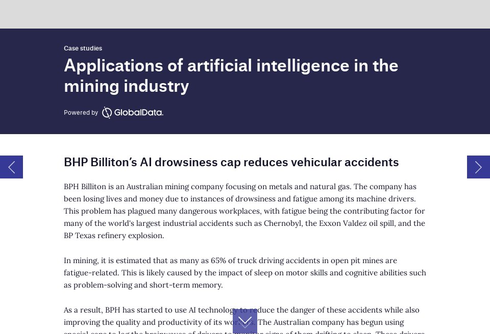 Case studies: artificial intelligence in the mining industry - Mine | Issue 131 | August 2023