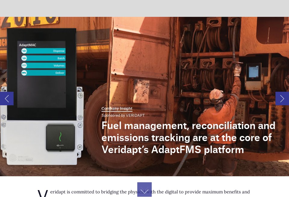 VERIDAPT Company Insight - Mine | Issue 131 | August 2023