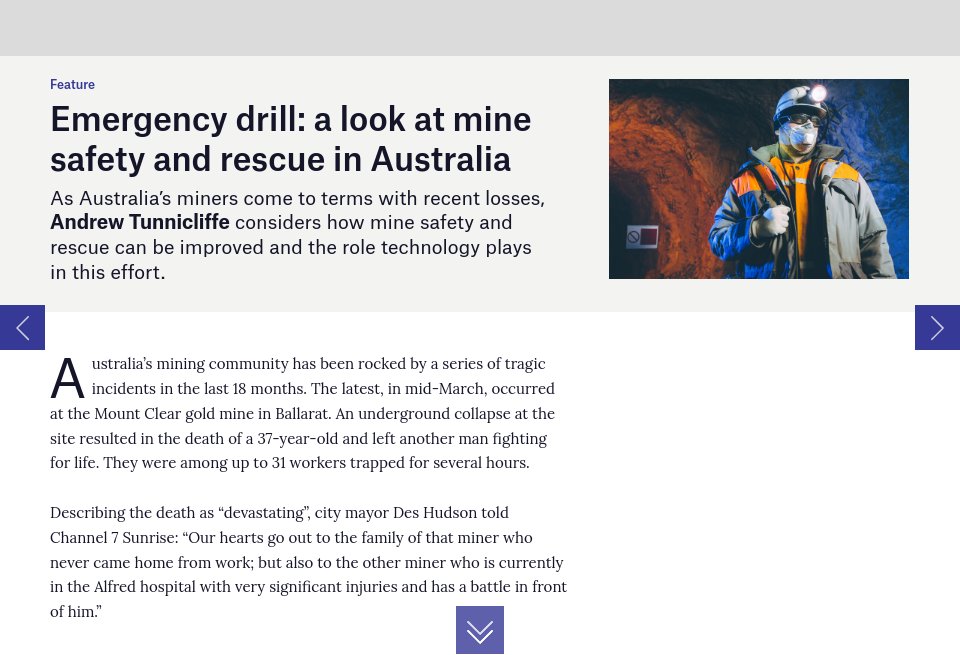 Emergency drill: a look at mine safety and rescue in Australia - Mine ...