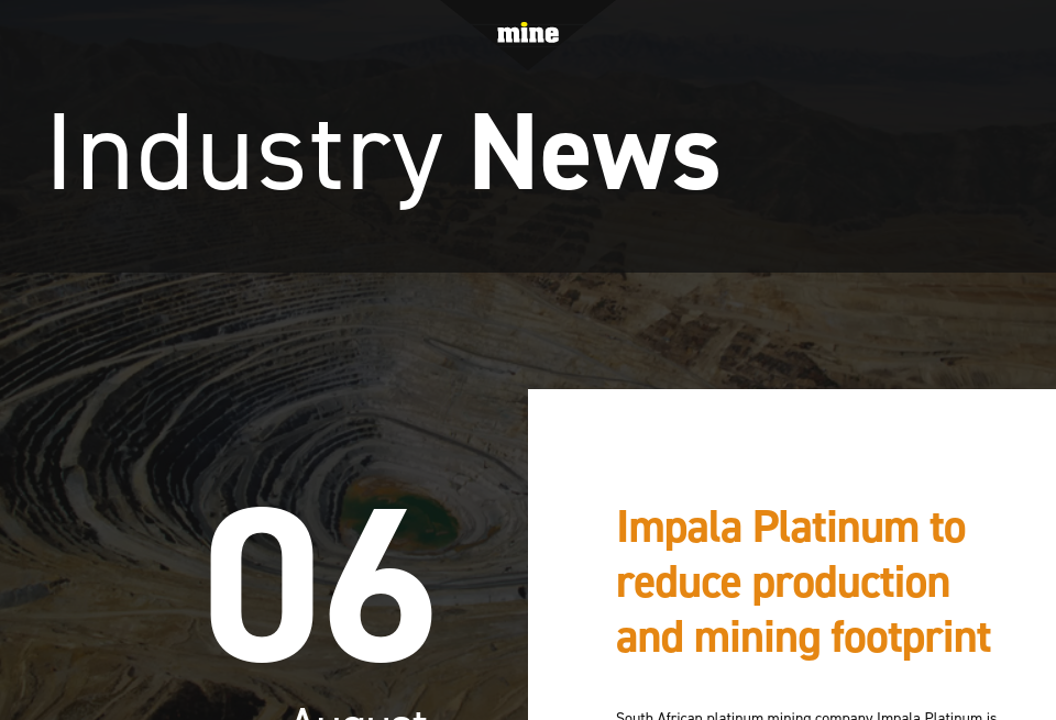 News - Mine Australia Magazine | Issue 1 | August 2018