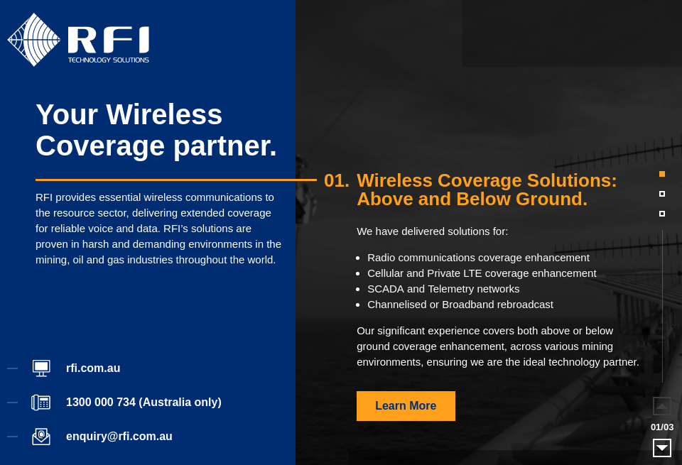 RFI Technology Solutions - Mine Australia Magazine | Issue 1 | August 2018