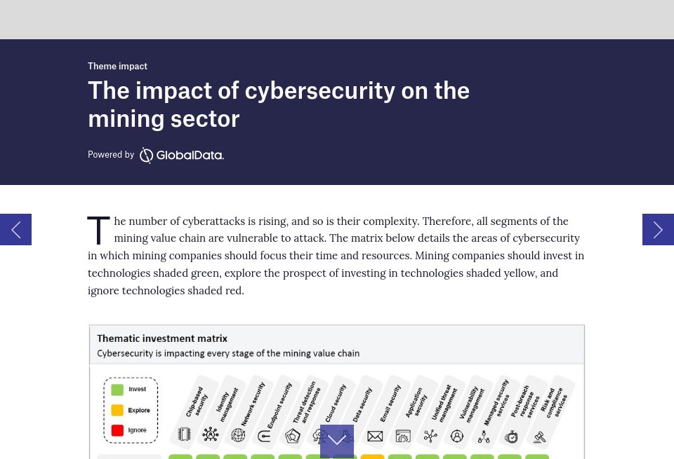 The impact of cybersecurity on mining - Mine Australia | Issue 46 ...