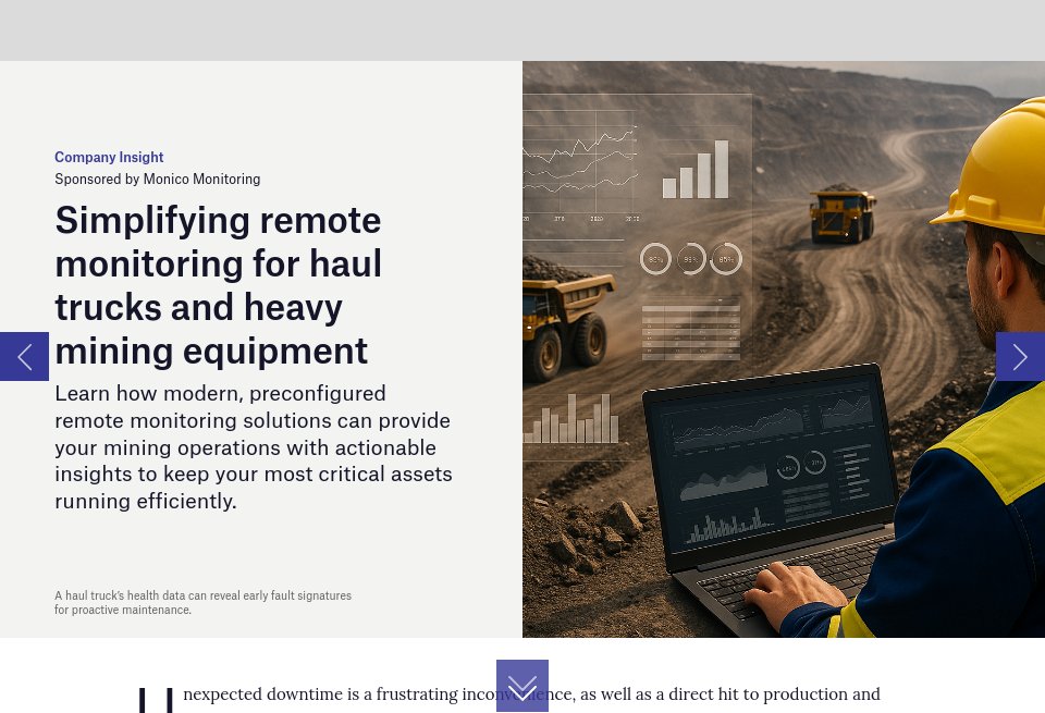 Monico Company Insight - Mine Australia | Issue 58 | August 2025