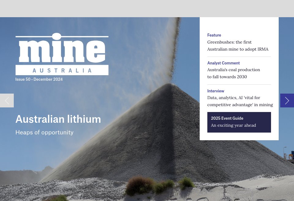 Greenbushes: the first Australian mine to adopt IRMA - Mine Australia ...