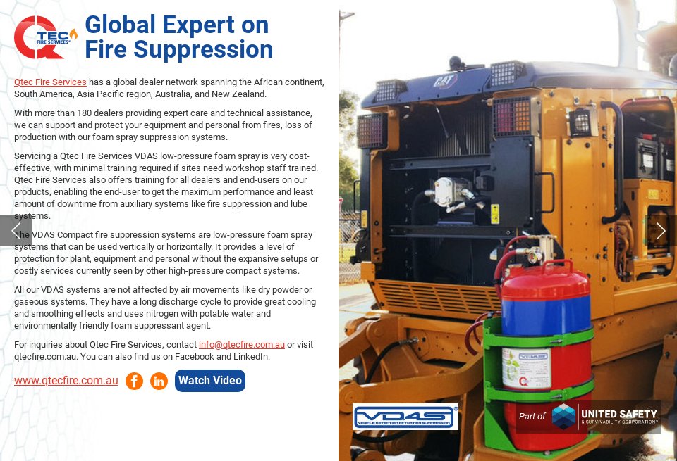 Qtec Fire Services - Mine Australia | Issue 21 | January 2022