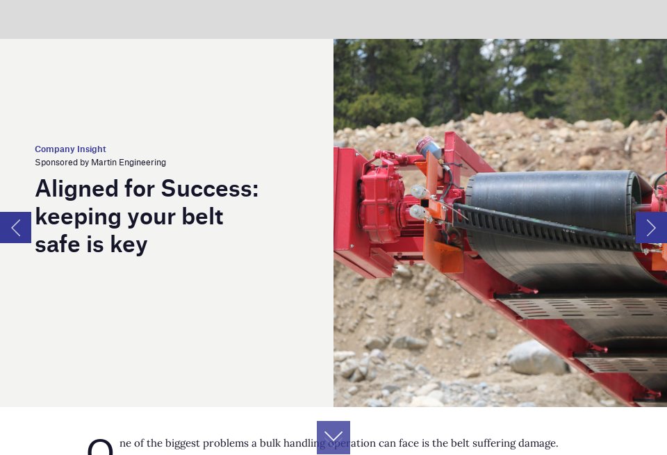 Martin Engineering Company Insight - Mine Australia | Issue 33 | July 2023