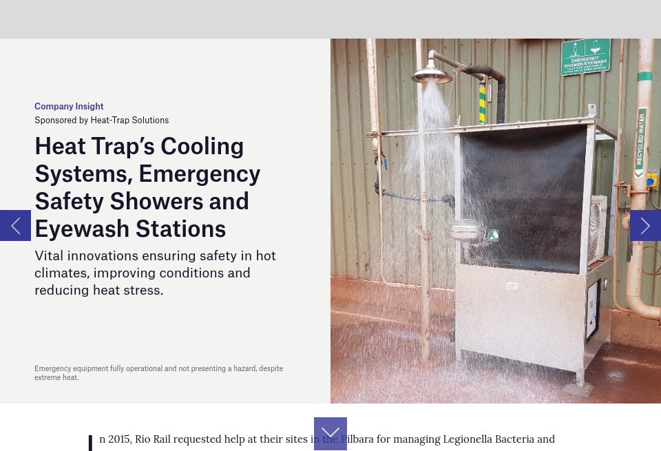 Heat-Trap Solutions Company Insight - Mine Australia | Issue 45 | July 2024