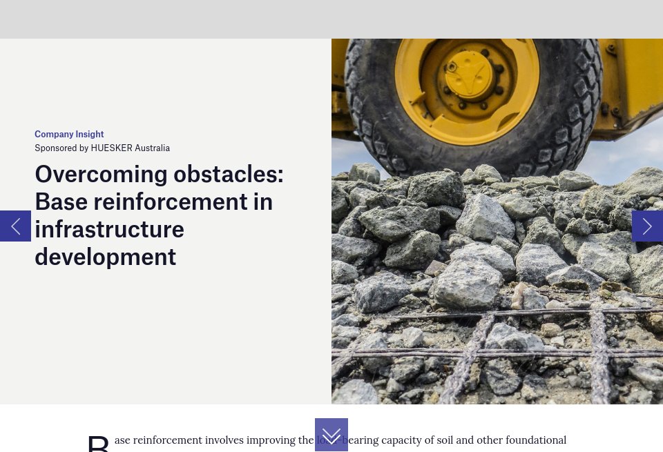 Huesker Company Insight - Mine Australia | Issue 45 | July 2024