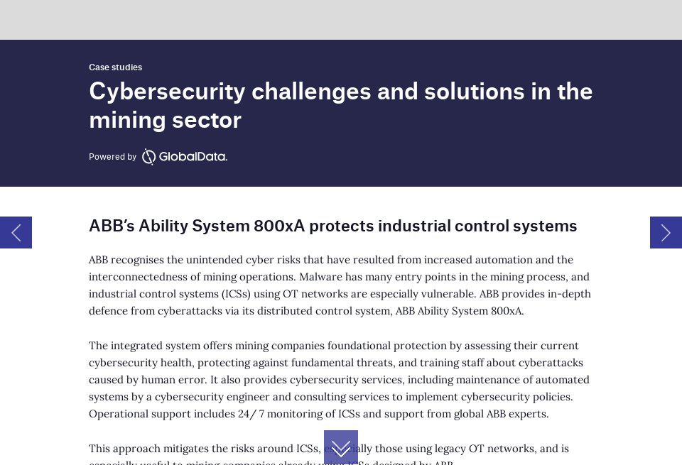 Case studies: cybersecurity in the mining industry - Mine Australia | Issue 32 | June 2023