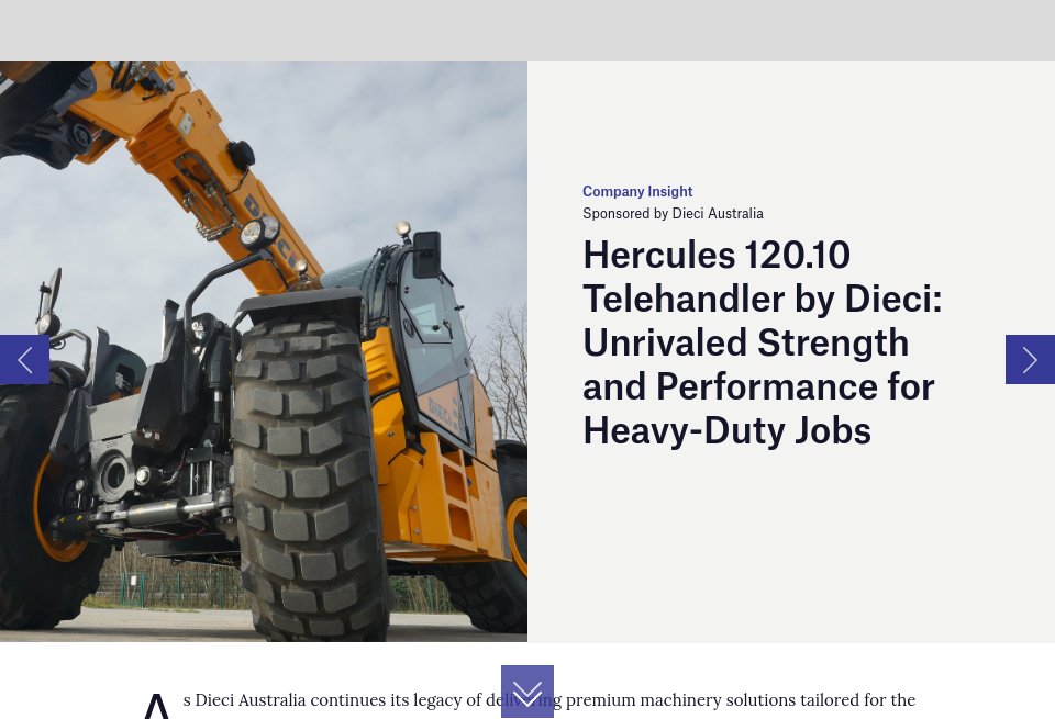 Dieci Australia Company Insight - Mine Australia | Issue 44 | June 2024