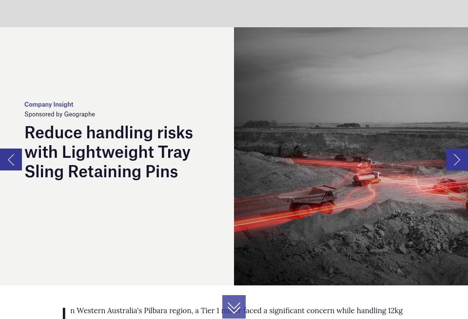 Geographe Company Insight - Mine Australia | Issue 44 | June 2024