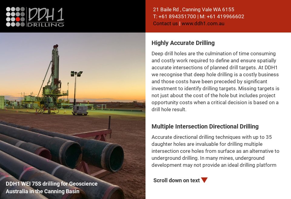 DDH1 - Mine Australia | Issue 10 | March 2020