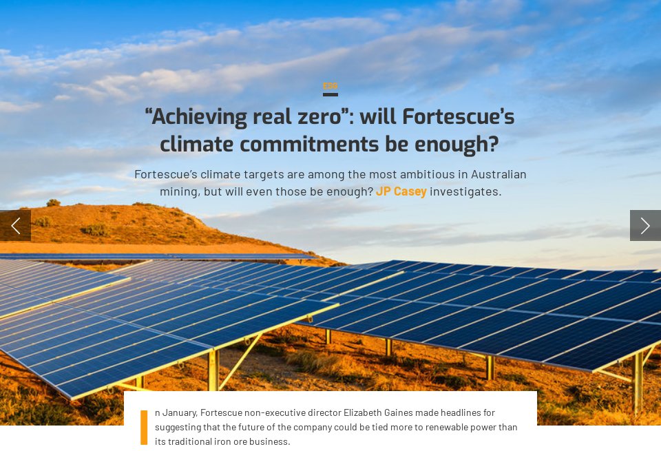 “Achieving real zero”: will Fortescue’s climate commitments be enough ...
