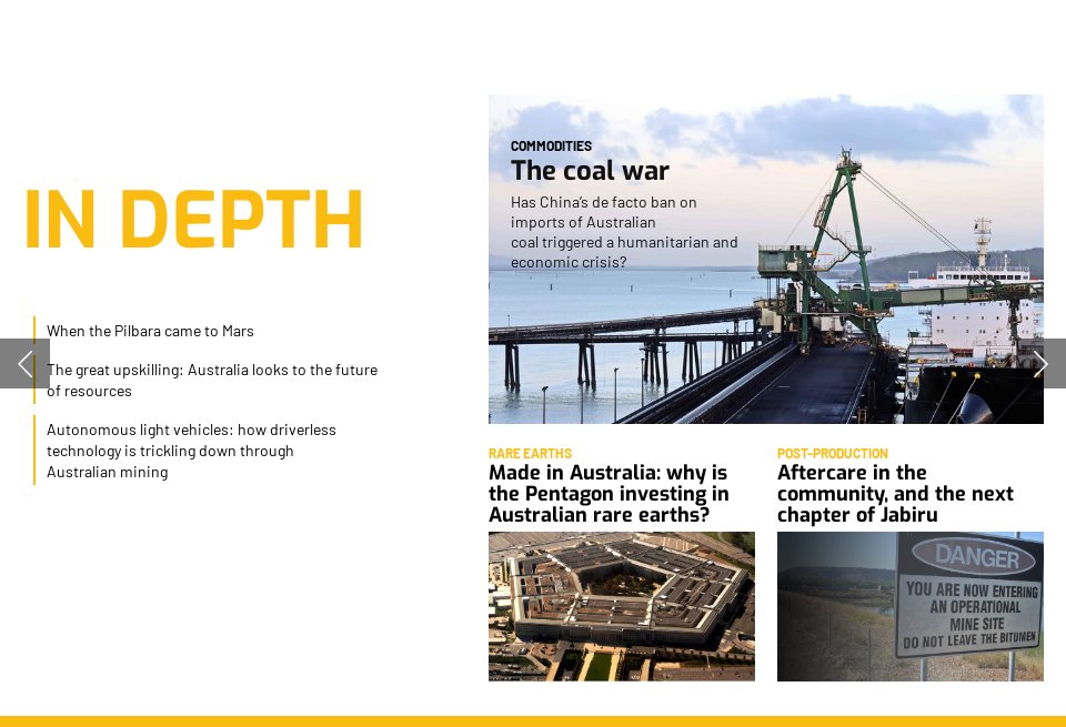 Blackwoods Company Insight - Mine Australia | Issue 17 | May 2021