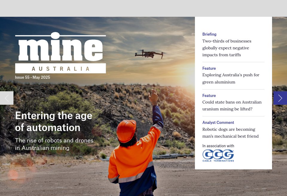 RaptorTech Company Insight - Mine Australia | Issue 55 | May 2025