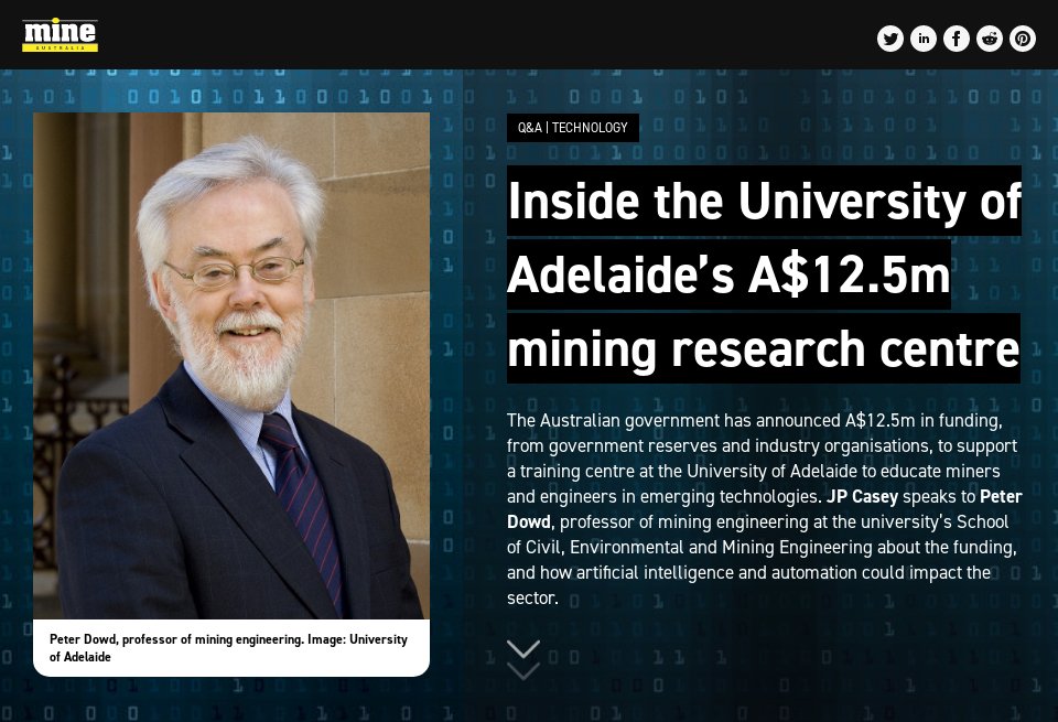 Inside the University of Adelaide’s A$12.5m mining research centre ...
