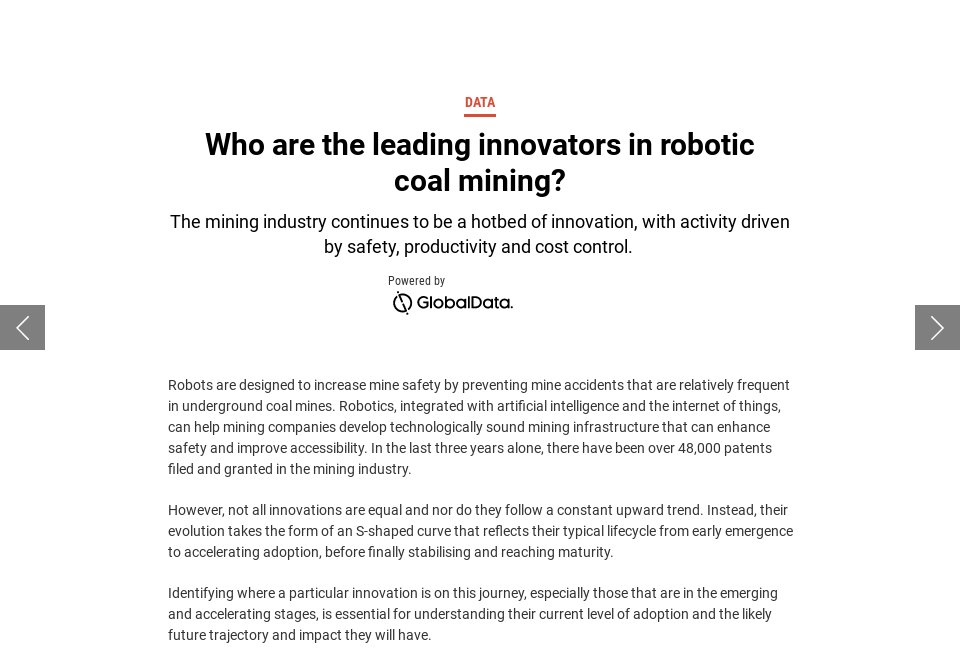 Who are the leading innovators in robotic coal mining? - Mine Australia ...