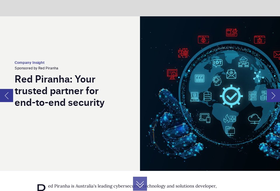 Red Piranha Company Insight - Mine Australia | Issue 37 | November 2023