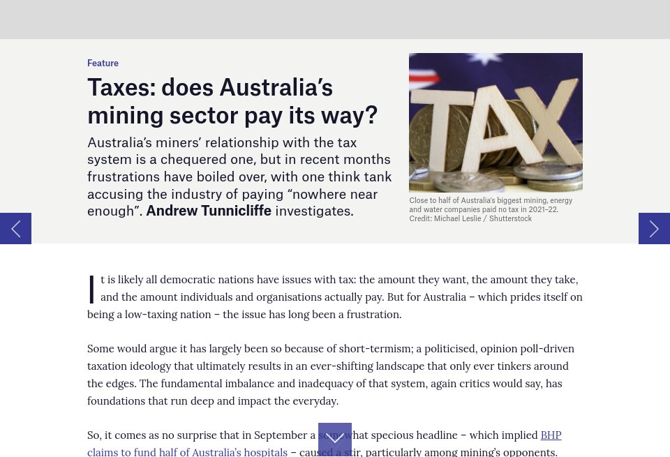 Taxes: does Australia’s mining sector pay its way? - Mine Australia ...