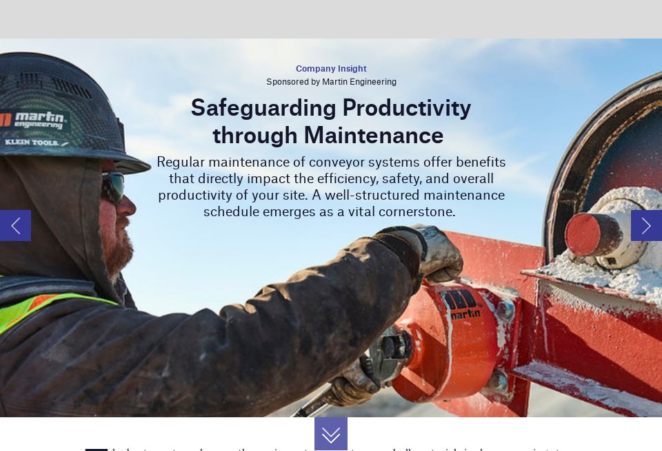 Martin Engineering Company Insight - Mine Australia | Issue 35 ...