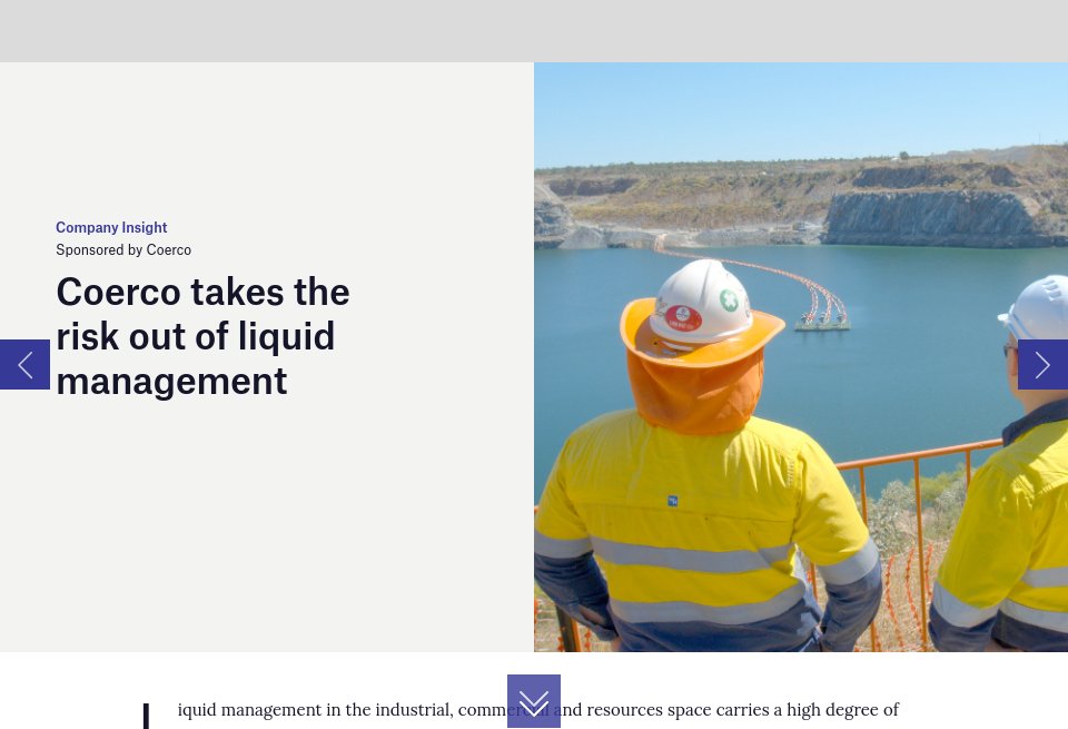 Coerco Company Insight - Mine Australia | Issue 47 | September 2024