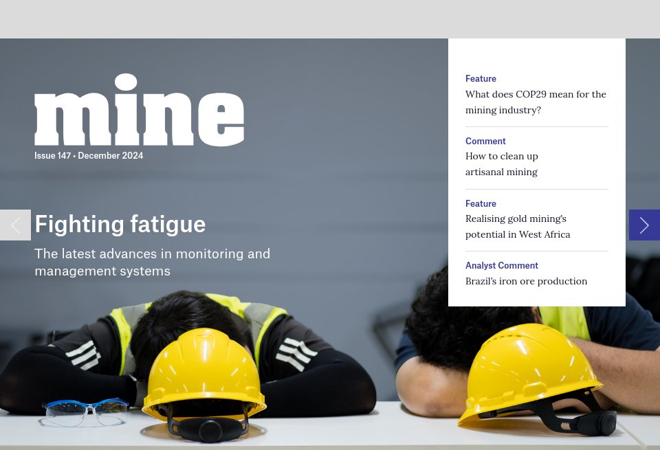 Home | Fighting fatigue - Mine | Issue 147 | December 2024