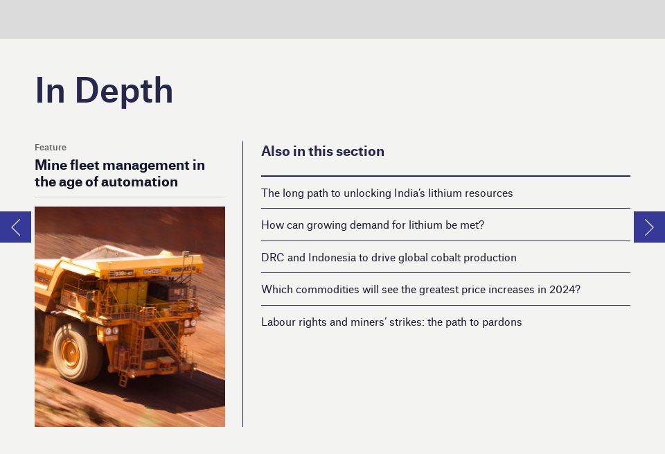 In Depth - Mine | Issue 137 | February 2024