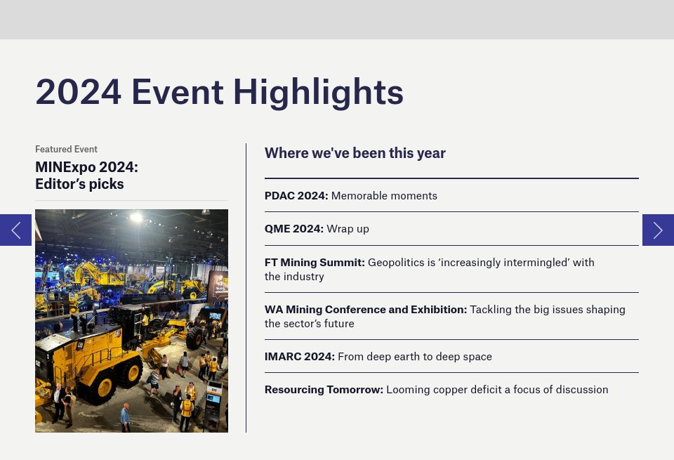 2024 Event Highlights - Mine | Issue 148 | January 2025