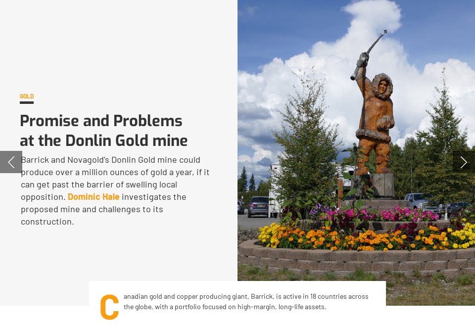 Promise and Problems at the Donlin Gold mine - Mine | Issue 118 | July 2022