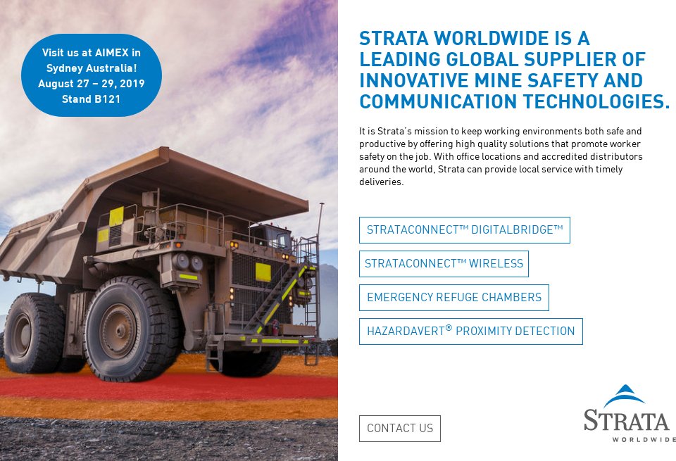Strata Products - Mine | Issue 82 | July 19