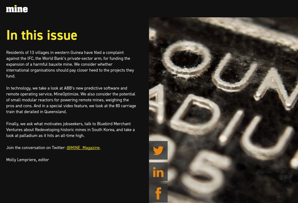 Modular Mining Systems Mine Issue 81 June 2019 5753