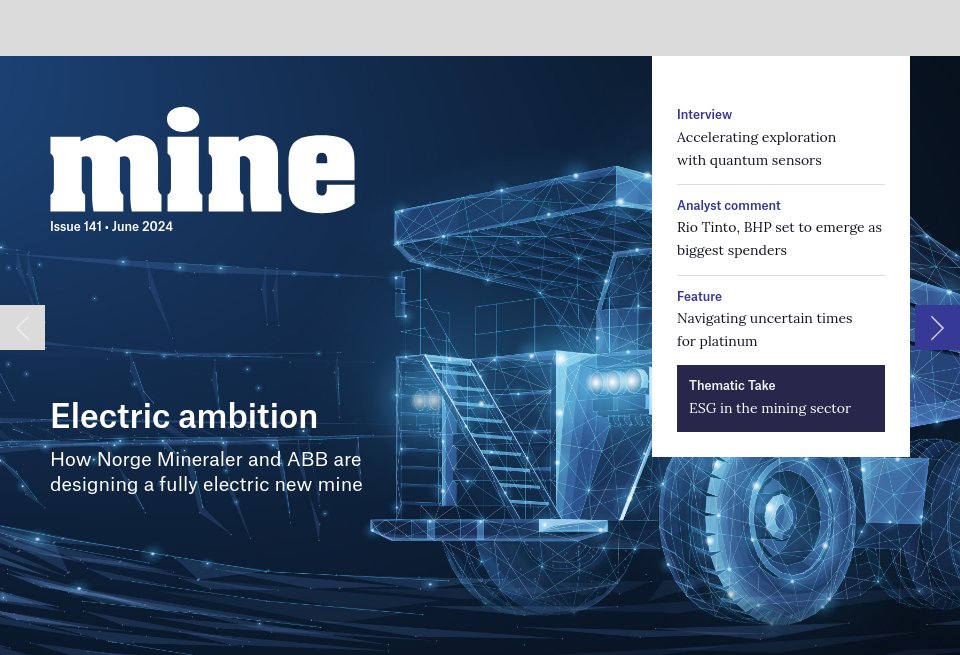 Home | Electric ambition - Mine | Issue 141 | June 2024