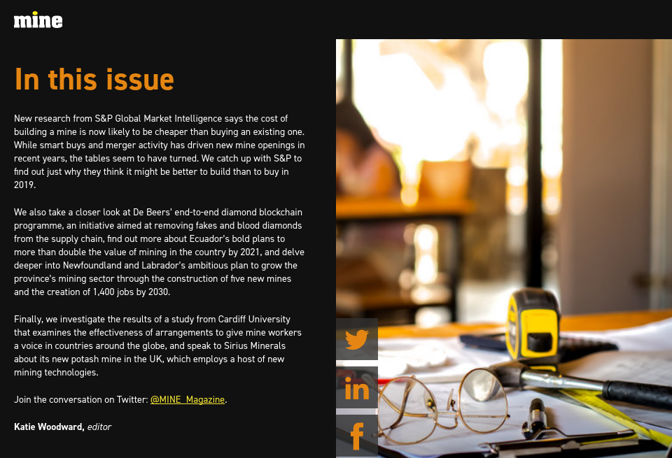 Bulk Mining Explosives (BME) - Mine Magazine | Issue 78 | March 2019