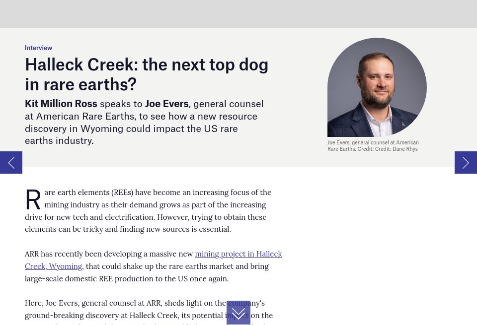 Halleck Creek: the next top dog in rare earths? - Mine | Issue 140 ...