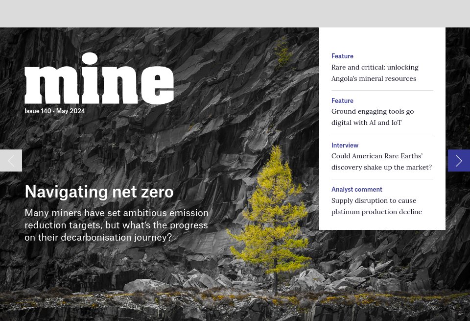 Home | Navigating net zero - Mine | Issue 140 | May 2024