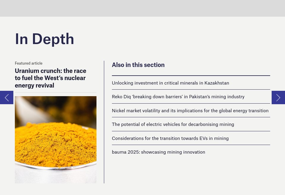 In Depth - Mine | Issue 152 | May 2025