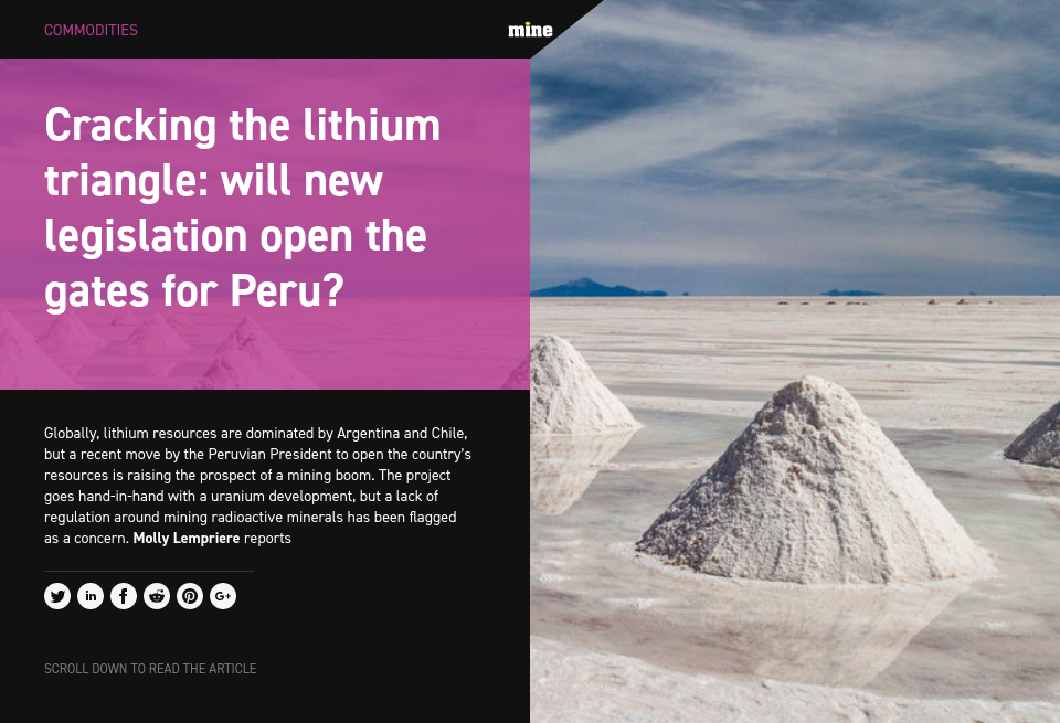 Cracking the lithium triangle: will new legislation open the gates for ...