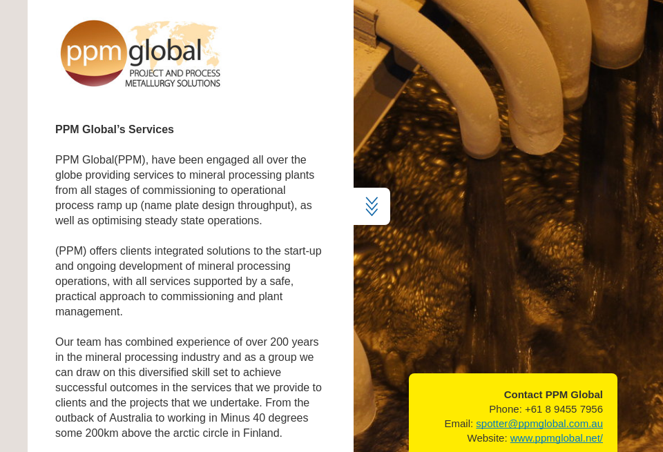 PPM Global - Mine Magazine | Issue 74 | November 2018