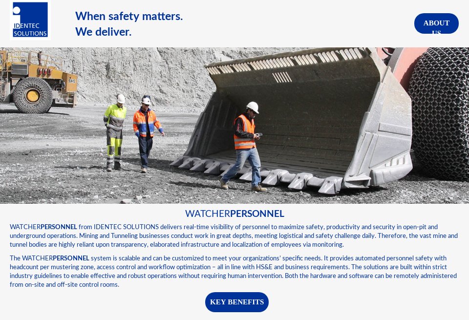 Identec Solutions - Mine | Issue 98 | November 2020