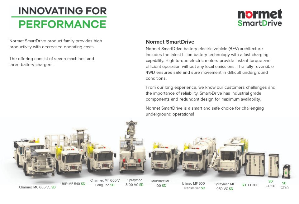 Normet International - Mine | Issue 85 | October 2019