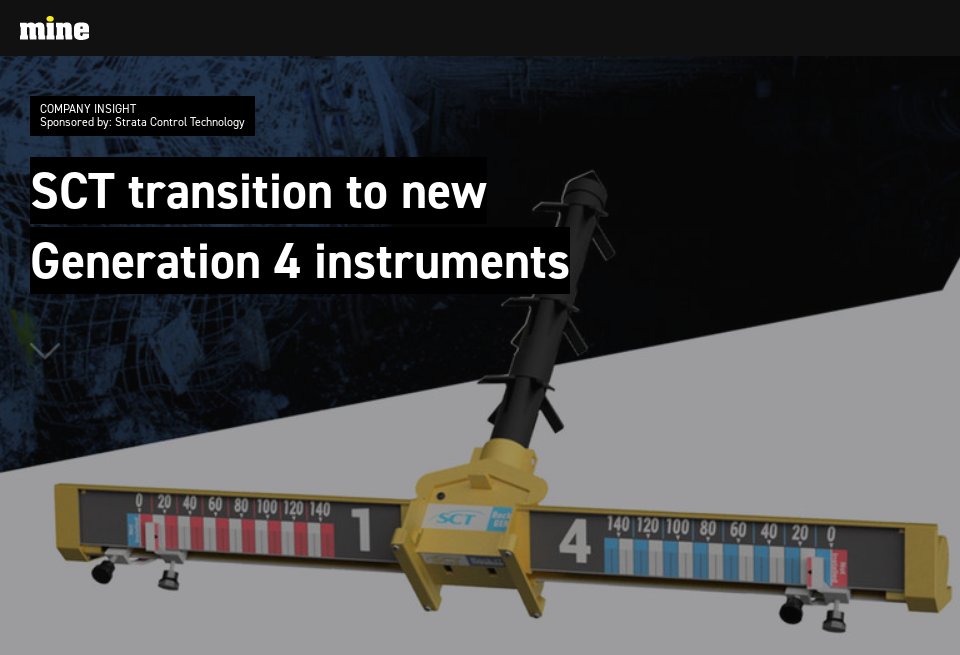 Strata Control Technology Company Insight - Mine | Issue 85 | October 2019
