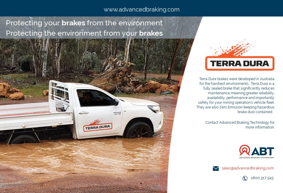 Advanced Braking Technology - Mine | Issue 97 | October 2020