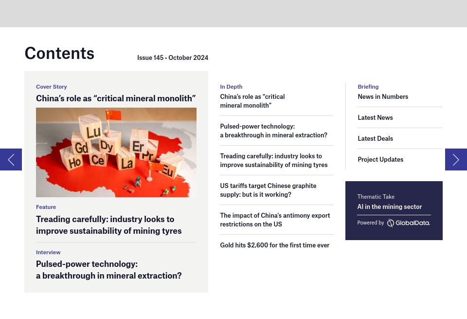 Case studies: AI in mining - Mine | Issue 145 | October 2024