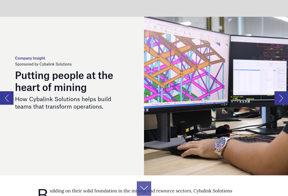 Cybalink Solutions Company Insight - Mine | Issue 145 | October 2024