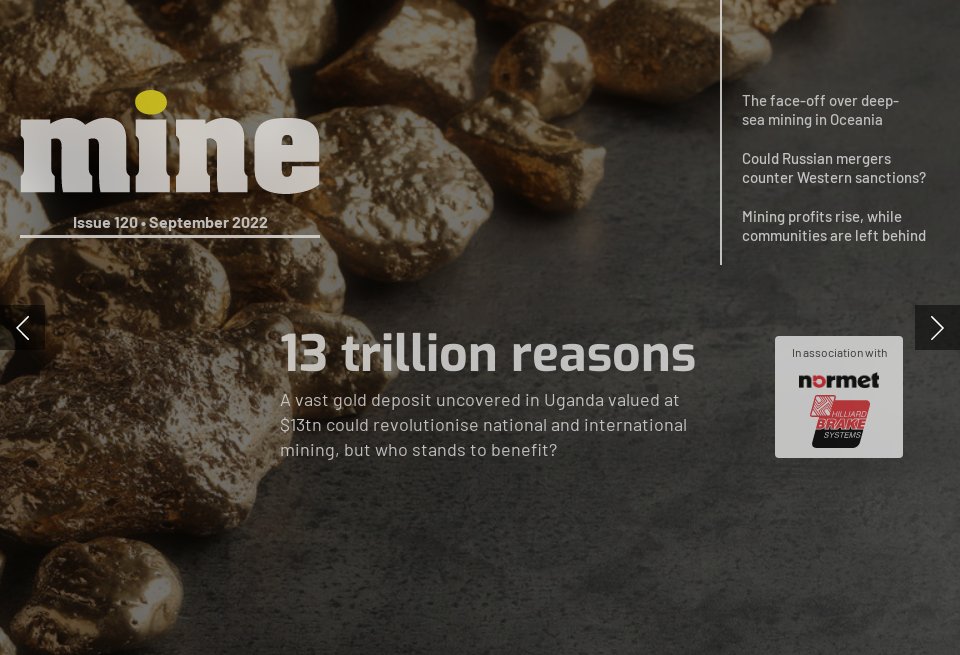 TowHaul Company Insight - Mine | Issue 120 | September 2022