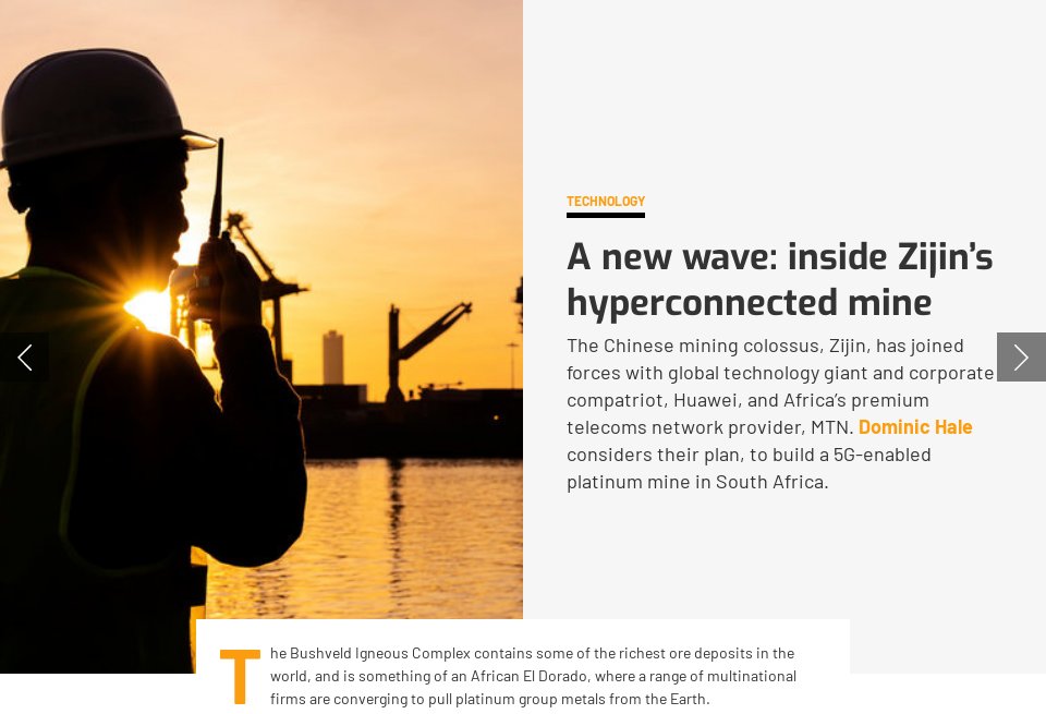 A new wave: inside Zijin’s hyperconnected mine - Mine | Issue 120 ...